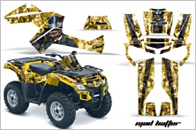 Outlander ATV Graphics - Outlander MAX Graphic Kits - Outlander XMR ATV ...