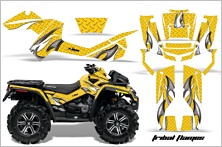 Outlander ATV Graphics - Outlander MAX Graphic Kits - Outlander XMR ATV ...